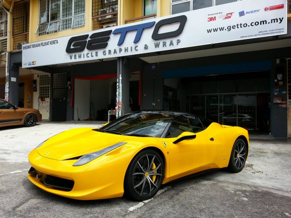 Getto Vehicle Graphic & Wrap - CarKaki.my
